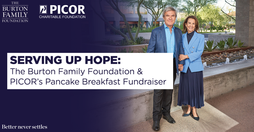 Serving Up Hope: The Burton Family Foundation & PICOR's Pancake ...